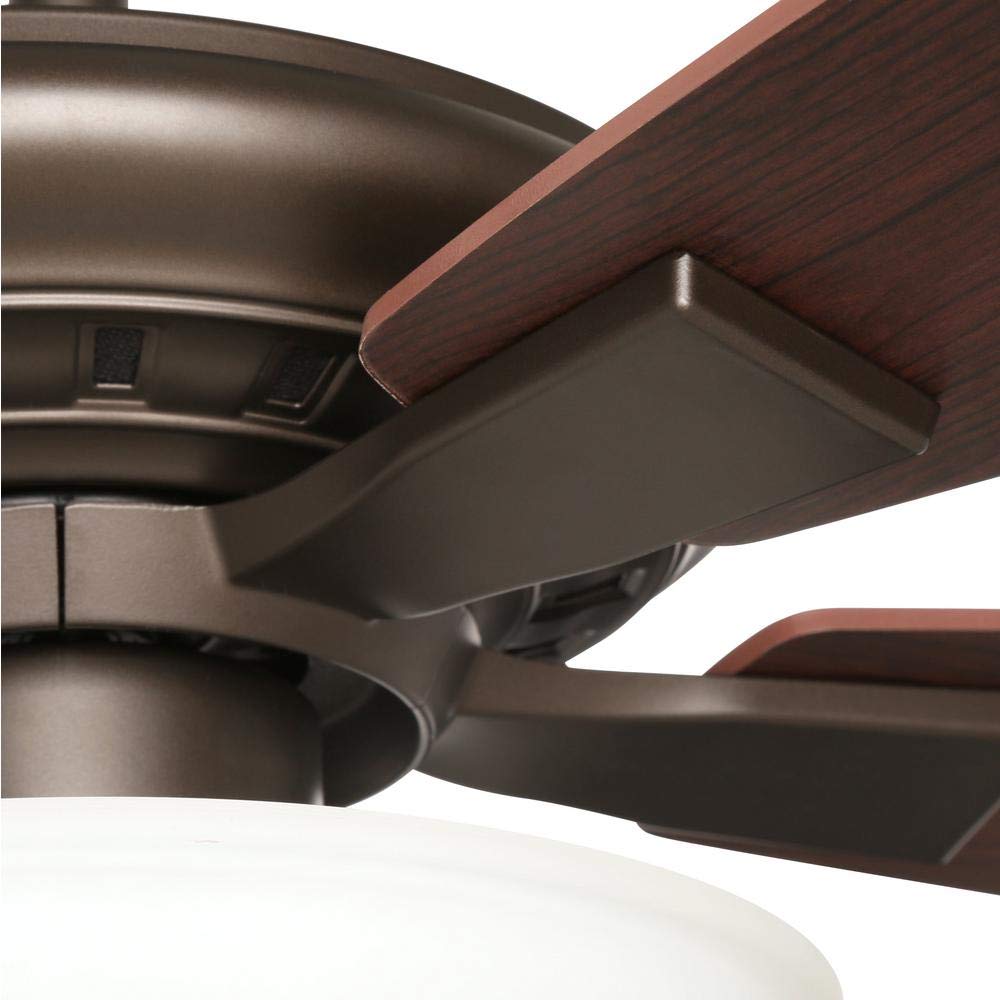 Menage 52 in. Integrated LED Indoor Oil Rubbed Bronze Ceiling Fan