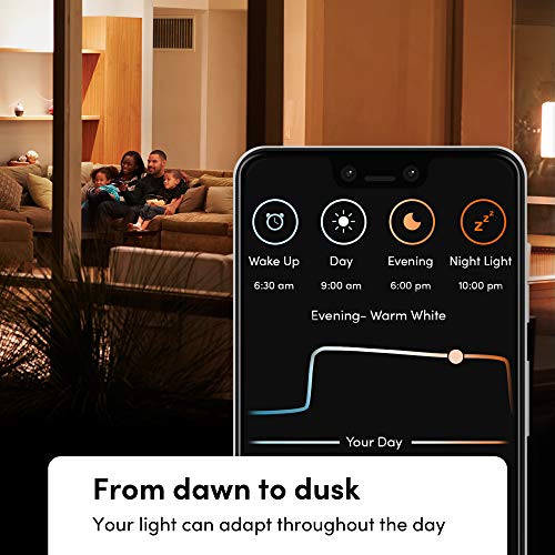 LIFX Color (Nightvision Edition), 1100lm E26, Wi-Fi Smart LED Light Bulb, Full Color and Whites, No Bridge Required, Works with Alexa, Hey Google, HomeKit and Siri, 2-Pack