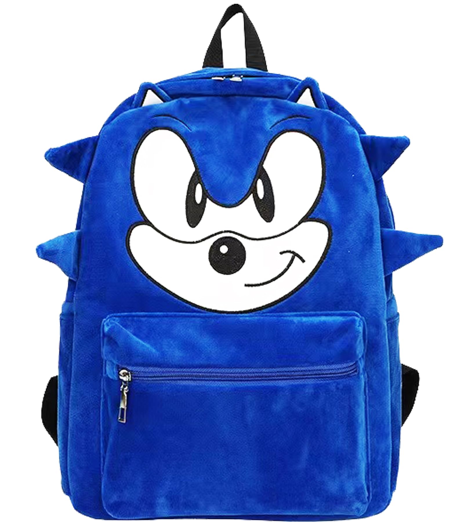 LXYXEV Cute Plush Cartoon Backpack for Boys and Girls-Lightweight Travel Rucksacks Book Bags with Adjustable Shoulder Straps-Blue