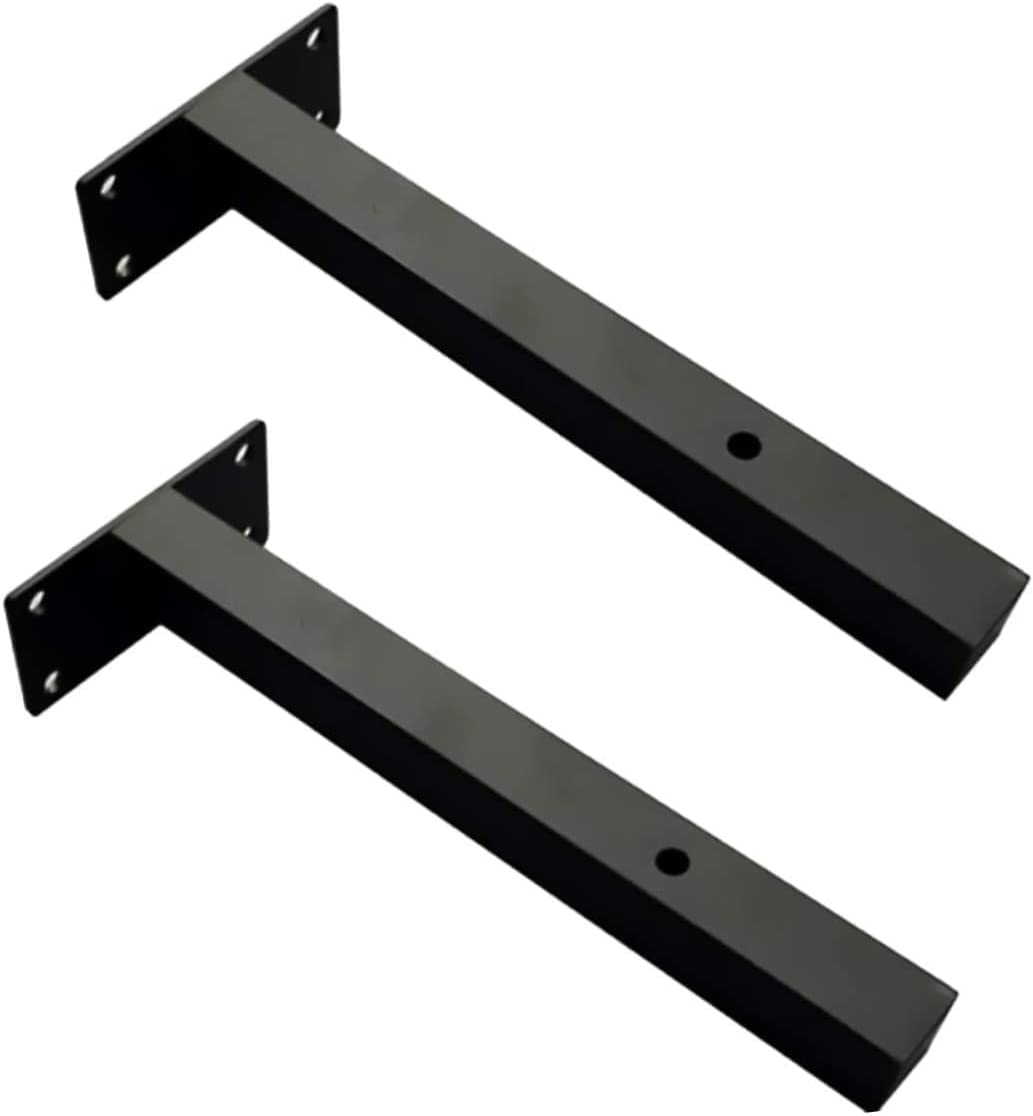 Shelf Brackets Wall Shelves 2pcs Wall Rack for Included Triangular Mounted Bench Art Bookshelf Hardware Brackets Wood Screws Shelves Hanging Plugs Bracket Saving Holder Board Cm Supports Black Work (