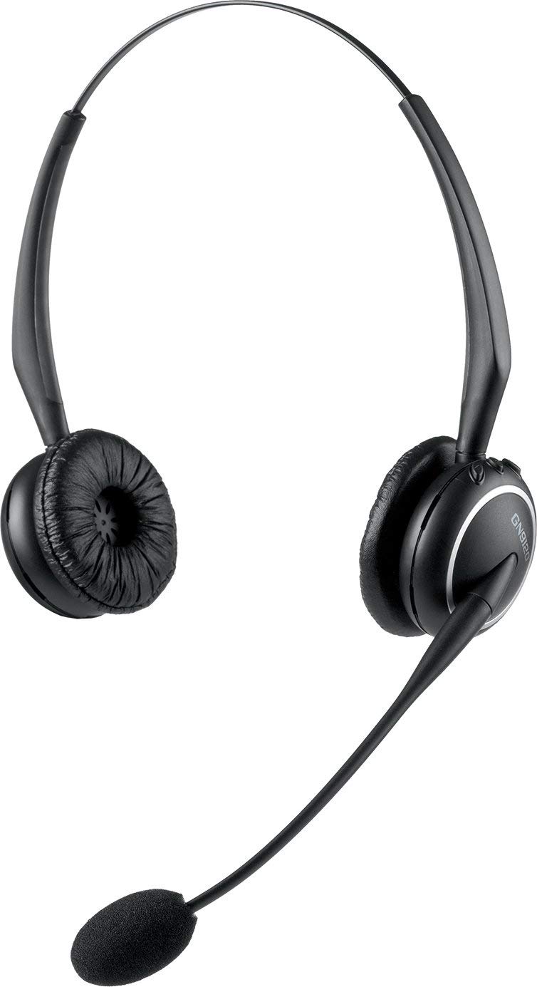Jabra GN9125 Duo Flex-Boom Wireless Headset for Deskphone (Renewed)
