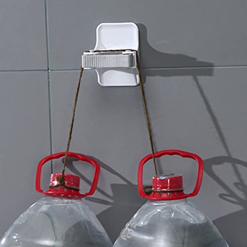 Wall Mounted Cleaning Tool Holder Easy to Use Broom Holder for Laundry Room Bathroom