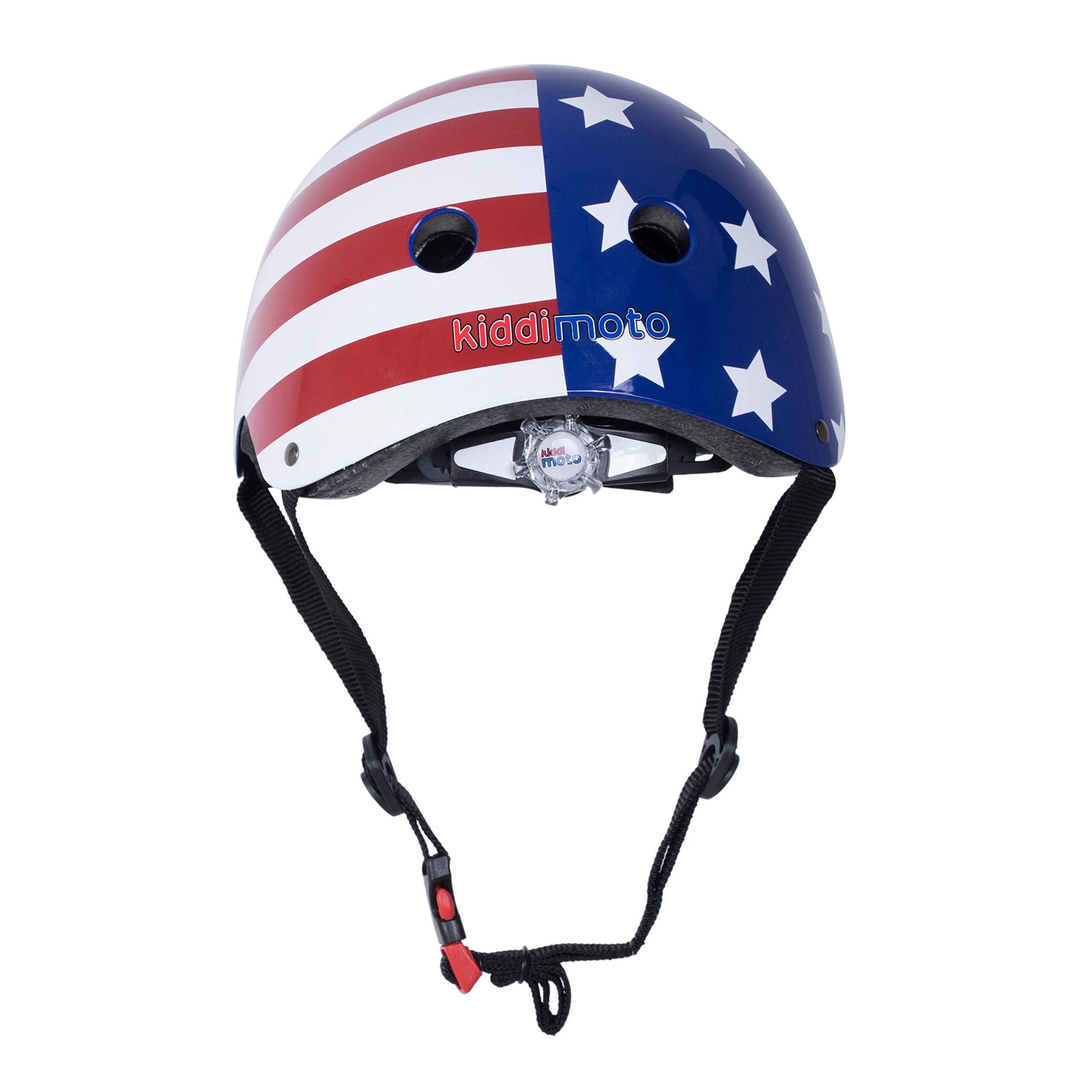 Kiddimoto Kids Patterned Helmet (USA, Small)