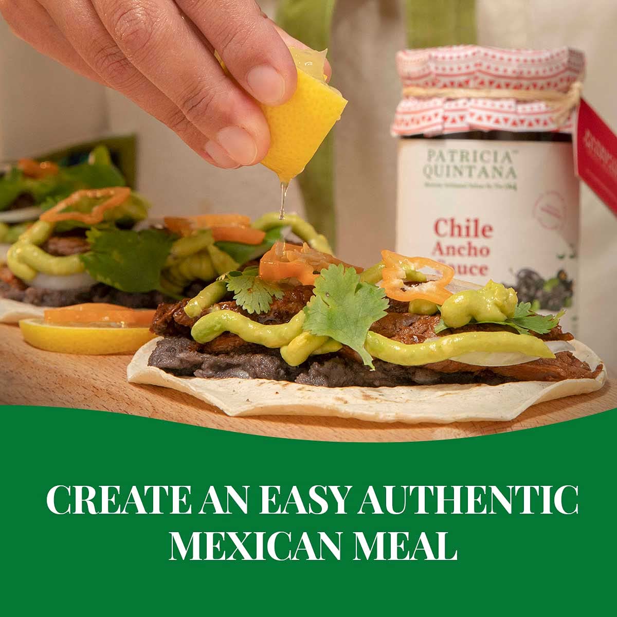 Patricia Quintana Chile Ancho & Plum Marinade - Ideal for Burritos, Pulled Pork & Grilled Veggies (16 oz, 2-Pack)
