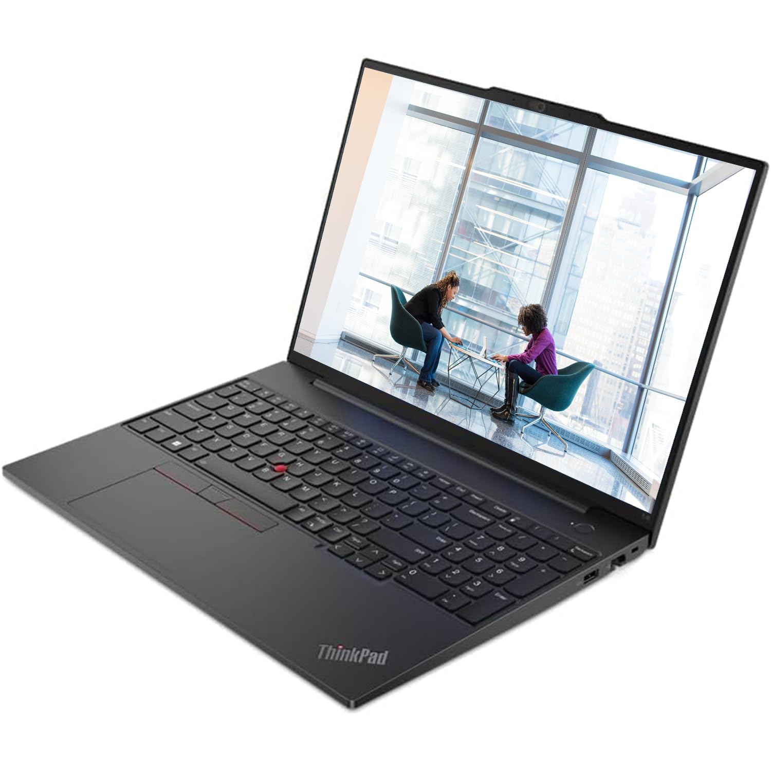 Lenovo ThinkPad E16 Gen 1 Business Laptop, 16" FHD+ Touchscreen, AMD Ryzen 5 7530U, 40GB RAM, 2TB PCIe SSD, Webcam, HDMI, RJ-45, FP Reader, Wi-Fi 6, Windows 11 Pro, Black