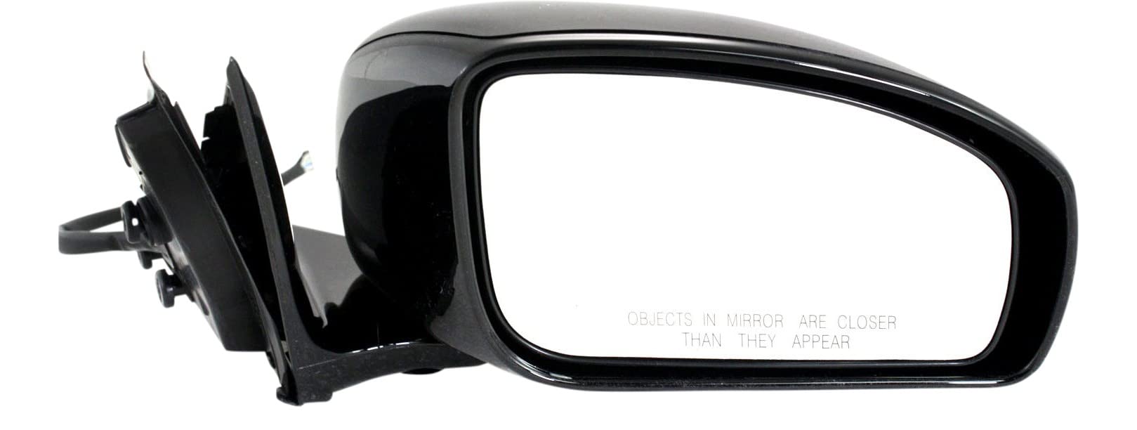 Kool Vue Mirror Compatible with 2006-2010 Infiniti M35 and M45 Passenger Side With Heated, Manual Folding