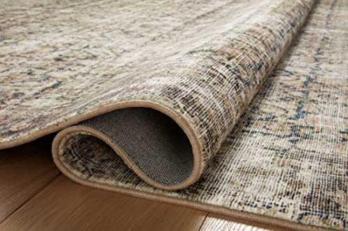 Loloi Amber Lewis x Morgan Navy/Sand 8'-3" x 11'-3" Area Rug