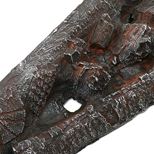 MOBUKJUU 110V-220V Electric Simulation Charcoal Fake Firewood Charcoal Fire Decoration Charcoal Flame Lamp Fireplace Firewood Props