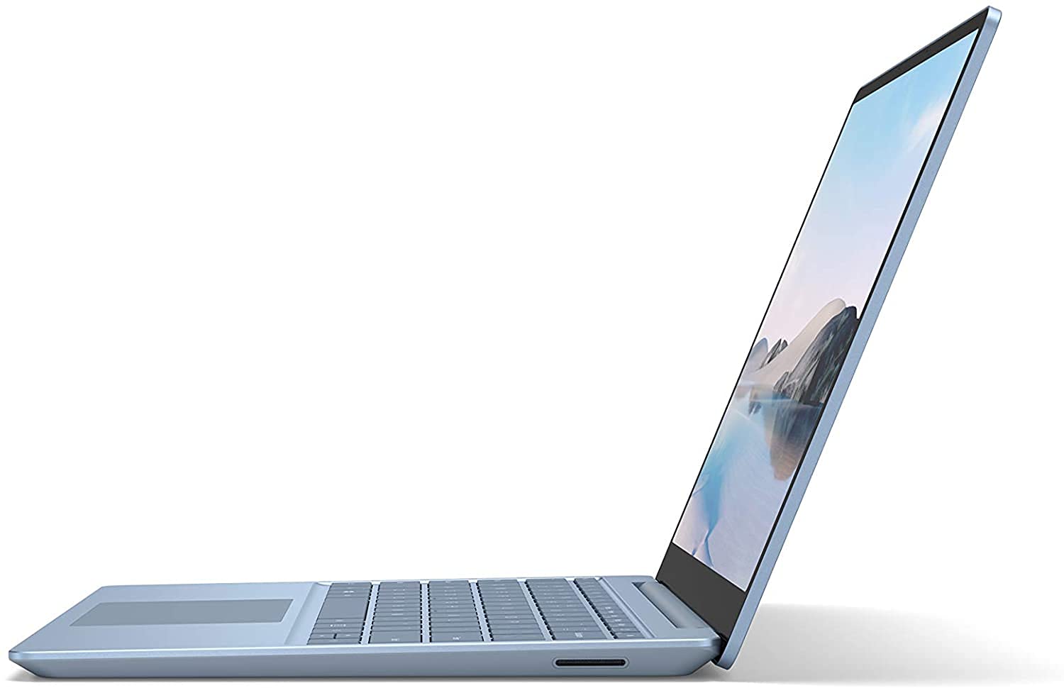 Microsoft 12.4 Multi-Touch Surface Laptop Go, Intel Core i5-1035G1, 8GB RAM, 128GB SSD, Integrated Intel UHD Graphics, Windows 10 Home in S Mode, 1ZZ-00002, Ice Blue (Renewed)