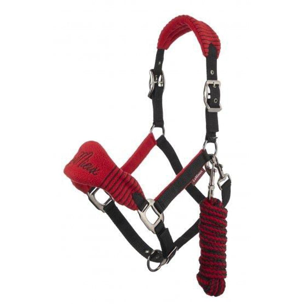 LeMieux Vogue Fleece Headcollar - Halter & Leadrope (Peacock - Cob)