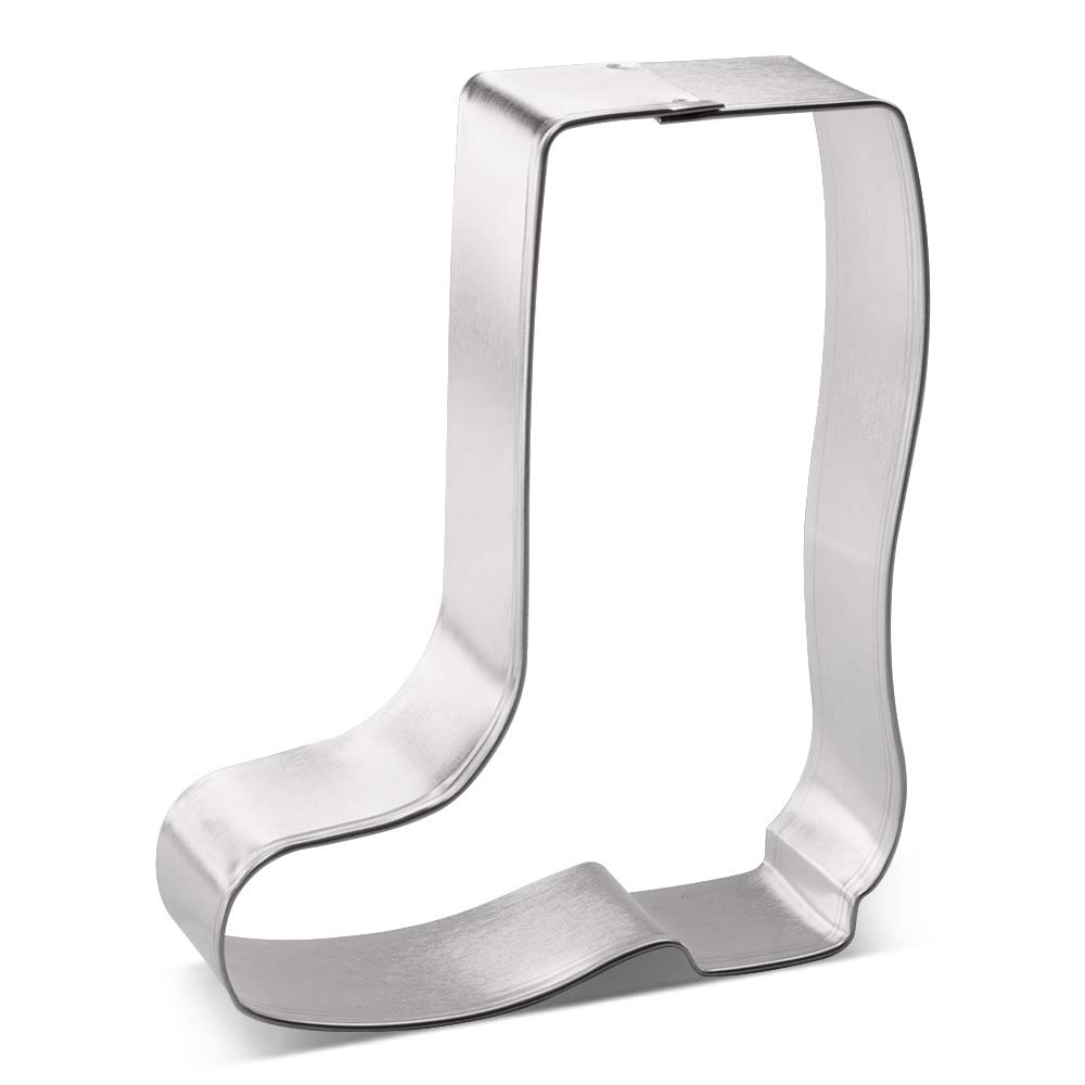 Rainboot Cookie Cutter 3.5 Inch - Made in the USA – Foose Cookie Cutters Tin Plated Steel Rainboot Cookie Mold