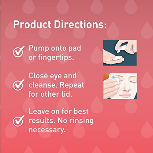 OCuSOFT Lid Scrub PLUS Platinum Extra Strength Foaming Eyelid Cleanser - Leave-On Eyelid & Eyelash Cleanser with Phytosphingosine to Remove Oil, Dirt & Makeup -1.68 fl oz