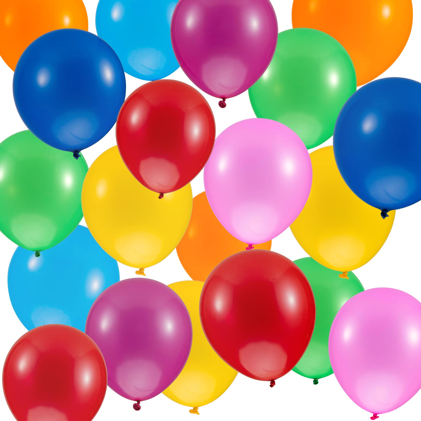 MAQIHAN 100pcs Balloons Assorted Colors - Globos Para Decoracion De Fiestas Balloons for Birthday Party Ballons Decoration Latex Balloons Colorful Baloons Kids Blow up Balloons Bulk 12 Inch Arch Kit