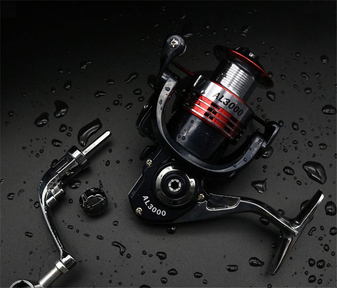 LLJPYX7L Sea Fishing Reel for Beginners, 13 + 1BB Rust-Proof Bearings 4.7:1 Gear Ratio, Suitable for Salt Water and Fresh Water, Left/Right Interchangeable Handle (Size : 5000)