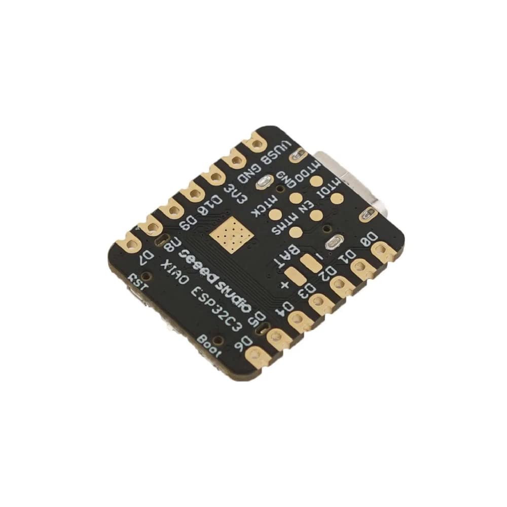 Seeed Studio XIAO ESP32C3(Support Arduino) - Tiny MCU Board for IoT Controlling Scenarios, Wi-Fi, BLE, Battery Charge, and Rich Interface for Tiny Machine Learning