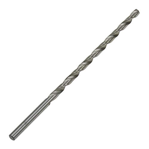 Rannb Twist Drill Bit Straight Shank for Electrical Drilling Tool 7mm/0.28" Bit Dia 200mm/8" Length - 2pcs