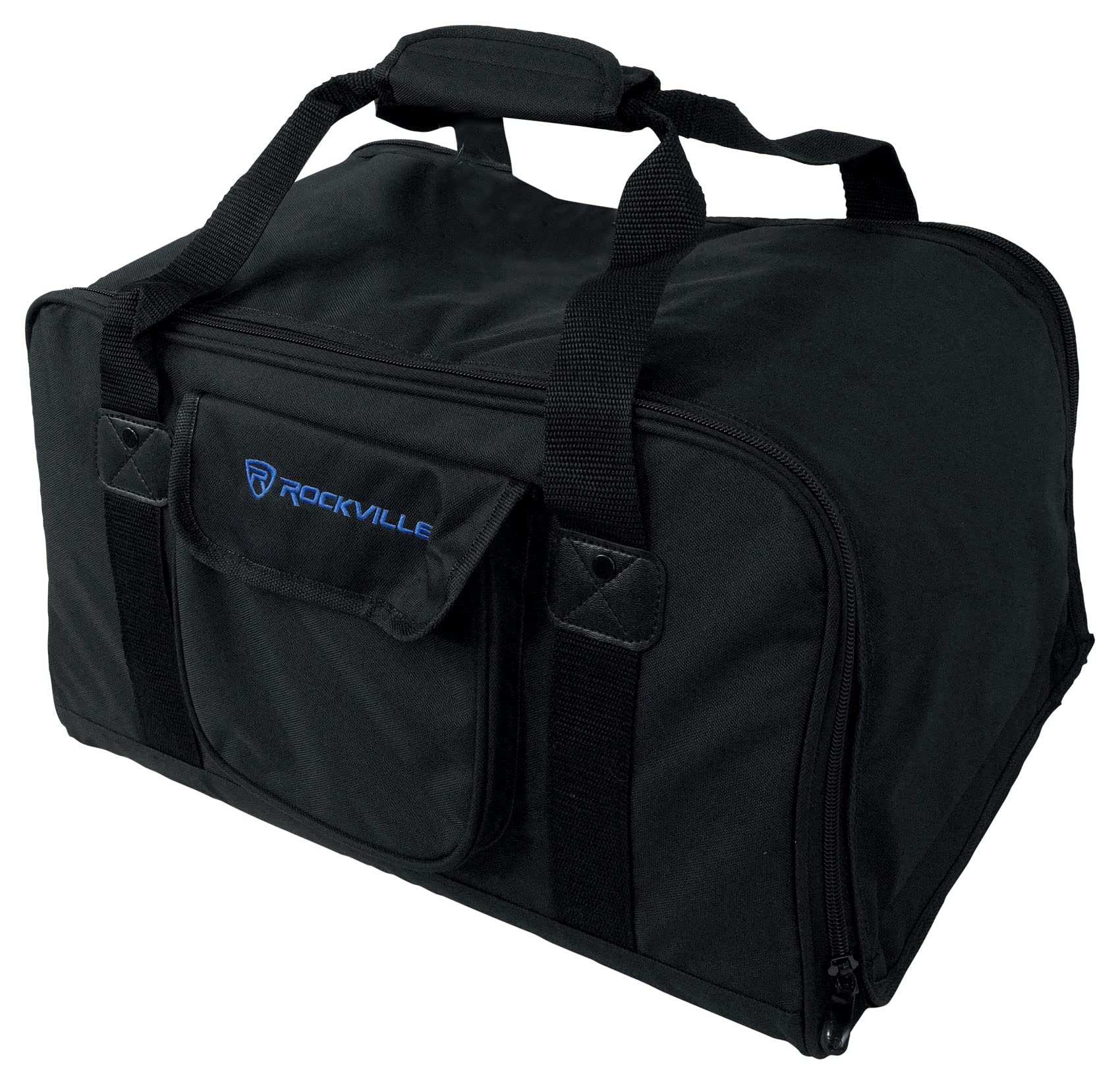 Rockville TB80 Lightweight Rugged Bag Carry Case for 8" DJ PA Speakers