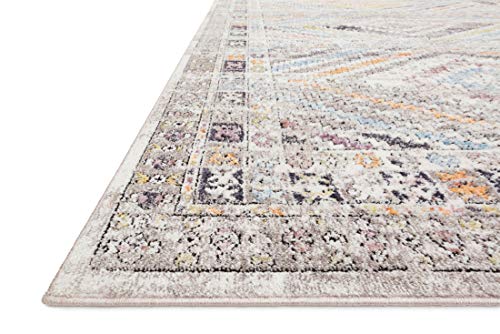 Loloi II Dante Collection DN-01 Ivory/Multi, Transitional 2'-6" x 8'-0" Runner