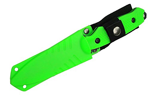 Lastworld 8" Zomb-War Rambo Hunting Knife with Sheath Green