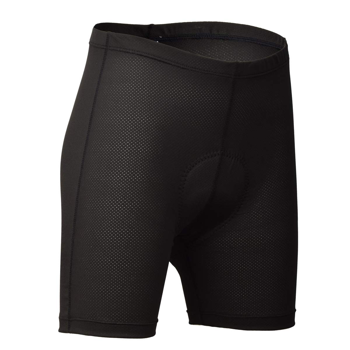 LONG AO 3D Gel Pad Cyling Shorts Breathable Quick Dry for Woman Blac (M) Black