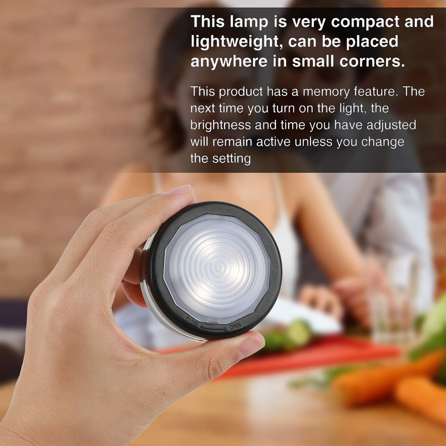 LED Closet Lights, Puck Lights with Remote,Wireless Under Cabinet Lighting, Battery Operated RGB Color Changing Stick On Lights, 16 Colors Night Light with Dimmer & Timing Function (6 Pack)