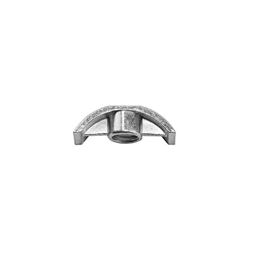 M6 Threaded Half Moon Mini Luna Washers with 100mm Furniture Connecting Bolts for Bunk Beds Cots - Set of 8