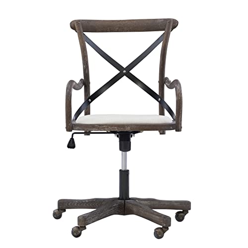 Linon Home Décor Grey Café Office Mavis Chair