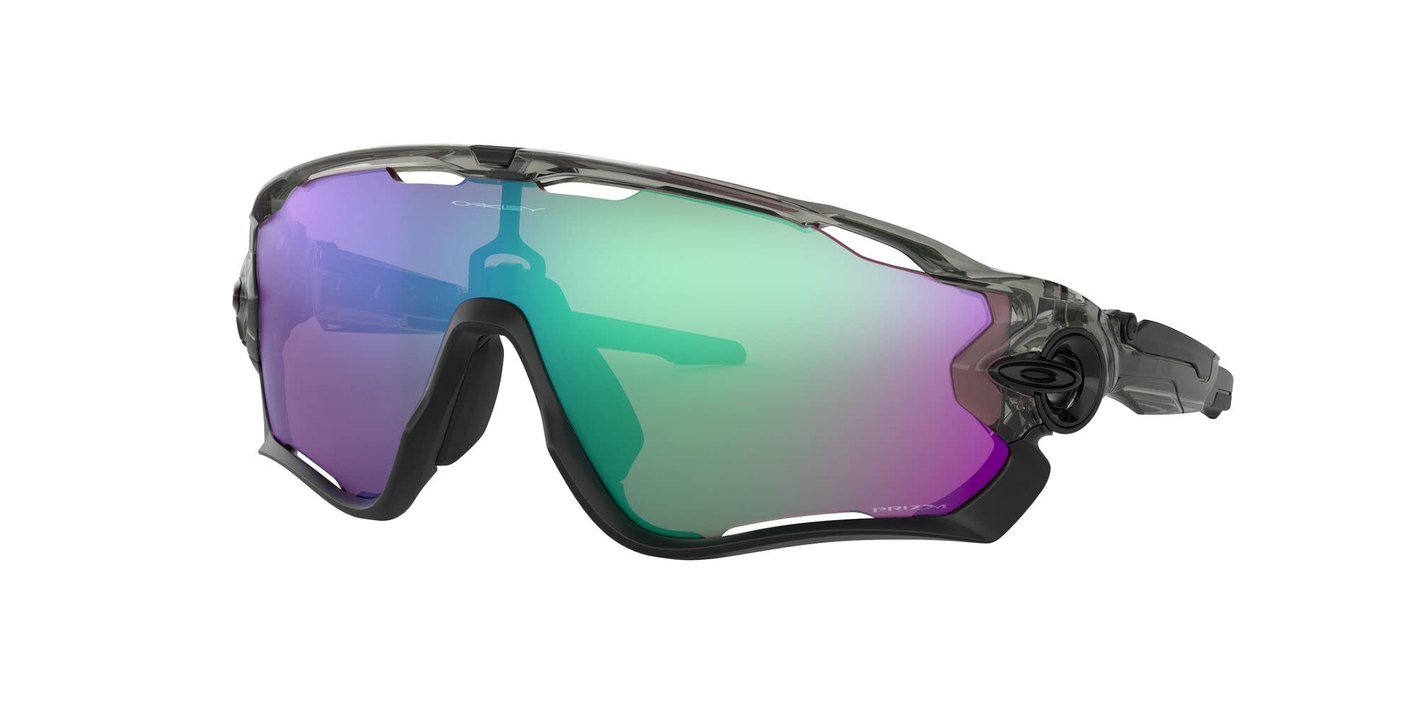 Oakley OO9290 JAWBREAKER Sunglasses for Men + Vision Group Accessories Bundle (Grey Ink/Prizm Road Jade (929046)