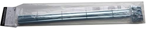 Vance Industries QN23UM 23" Universal Undermount Sink Installation Kit,Silver