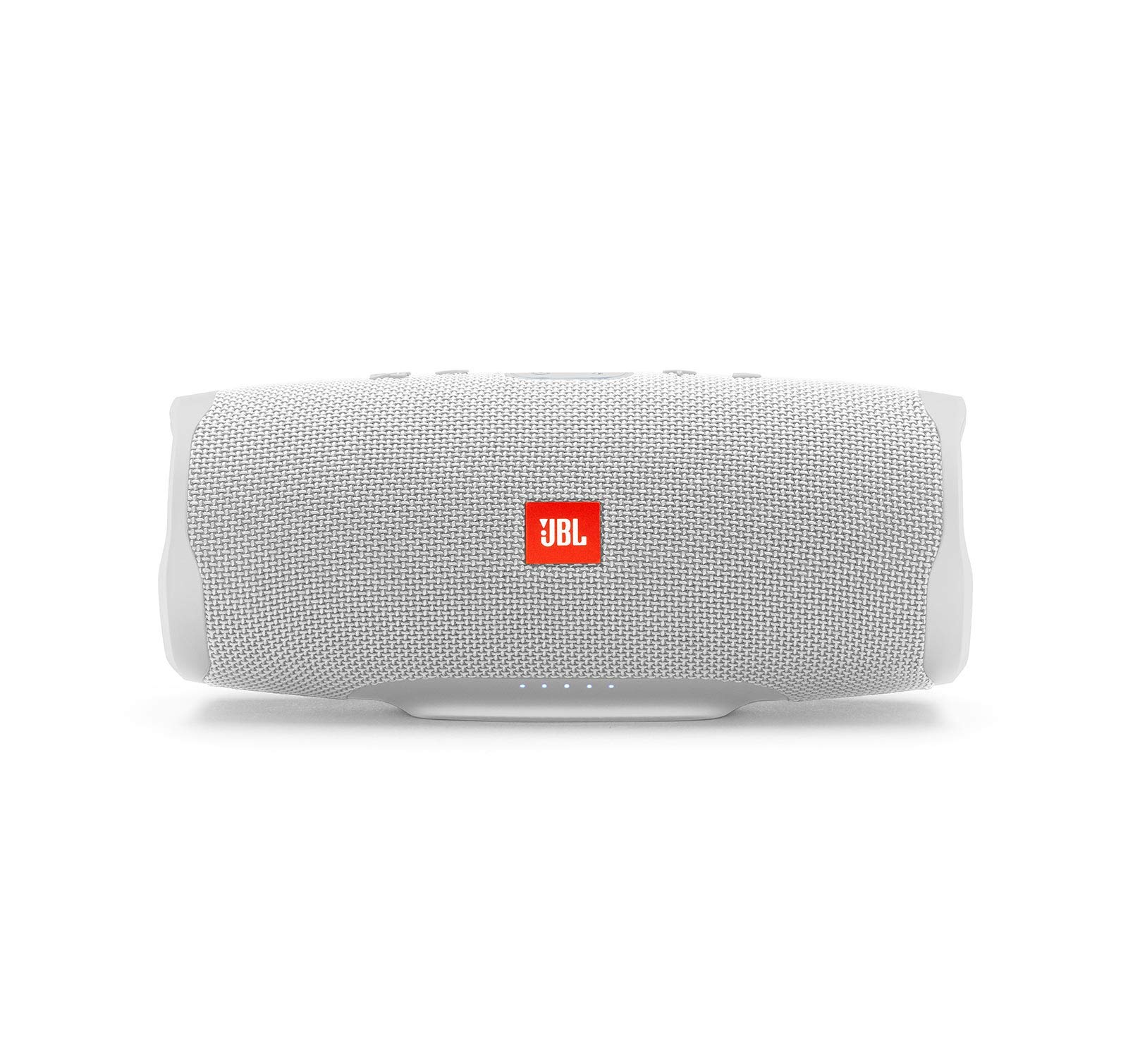 JBL Charge 4 Waterproof Wireless Bluetooth Speaker Bundle with Portable Hard Case - White