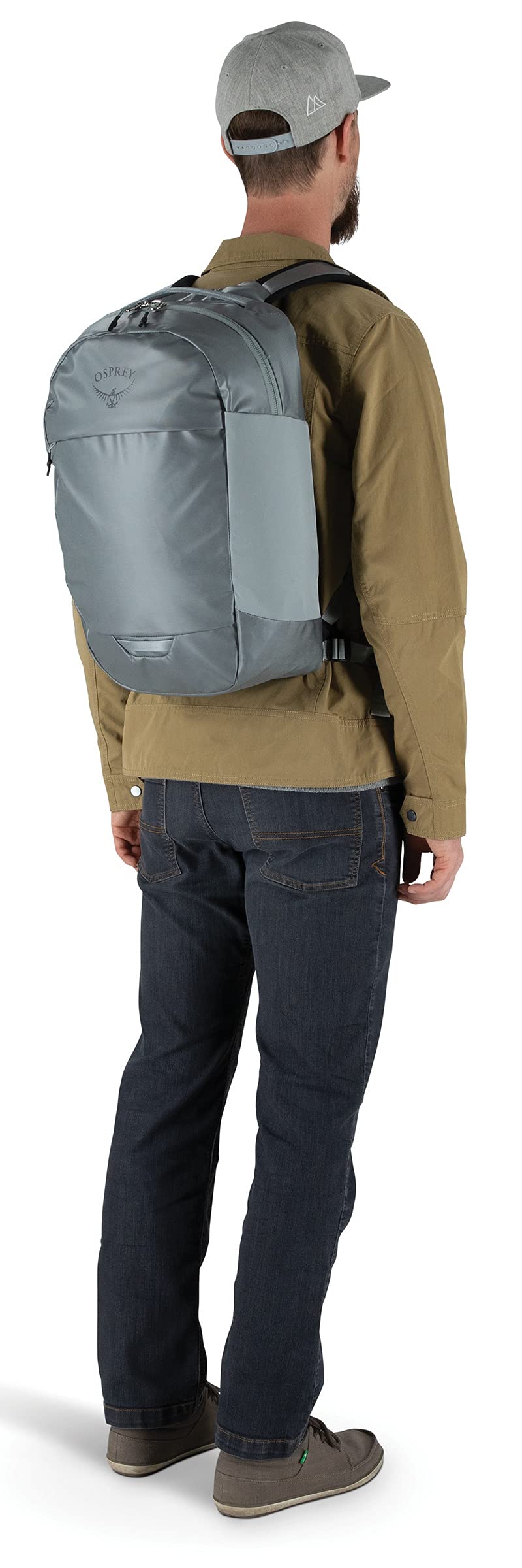 Osprey Transporter Panel Loader Commuter Backpack, Smoke Grey