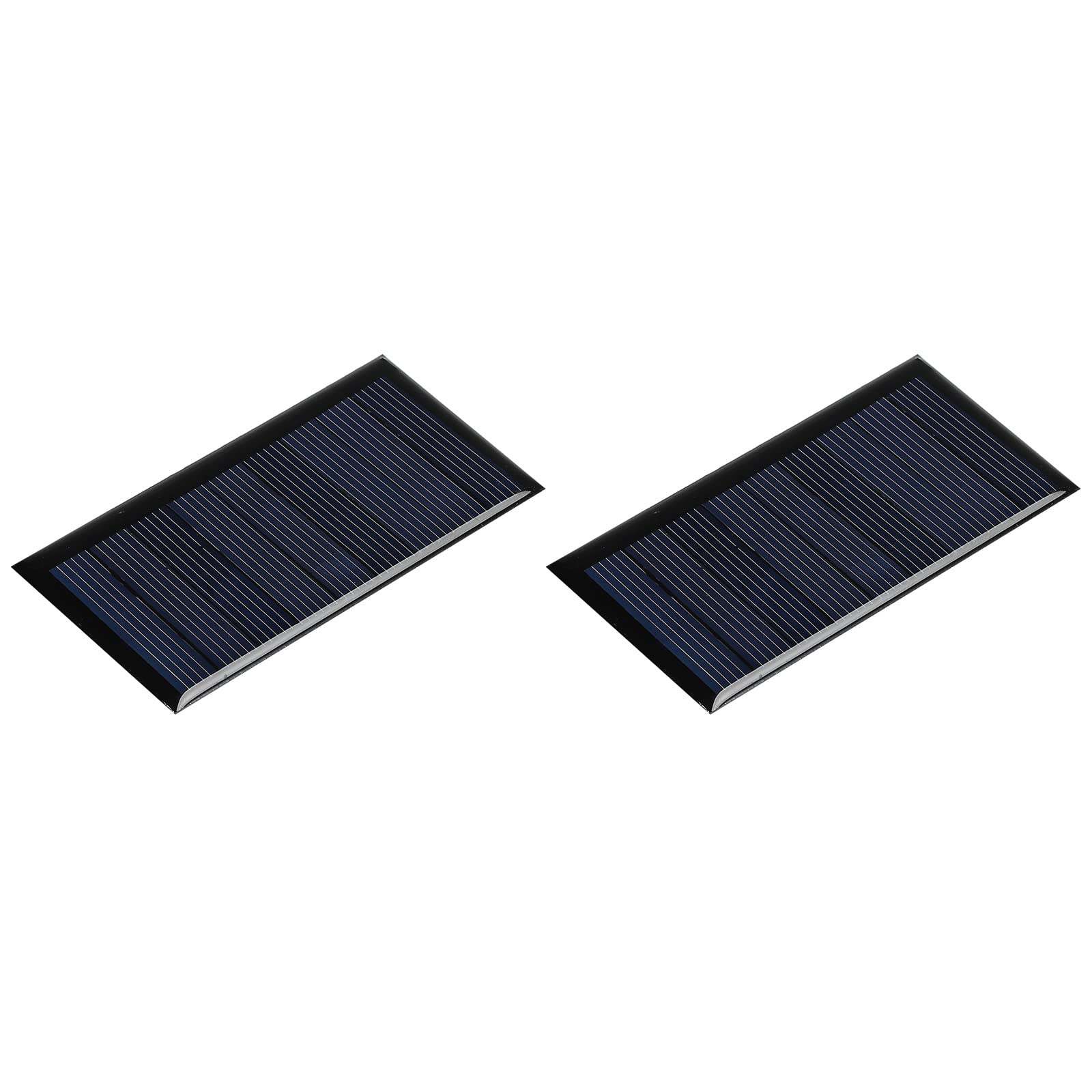 MECCANIXITY Mini Solar Panel Cell 4.5V 80mA 0.36W 77.5mm x 40.5mm for DIY Electric Power Project Pack of 2