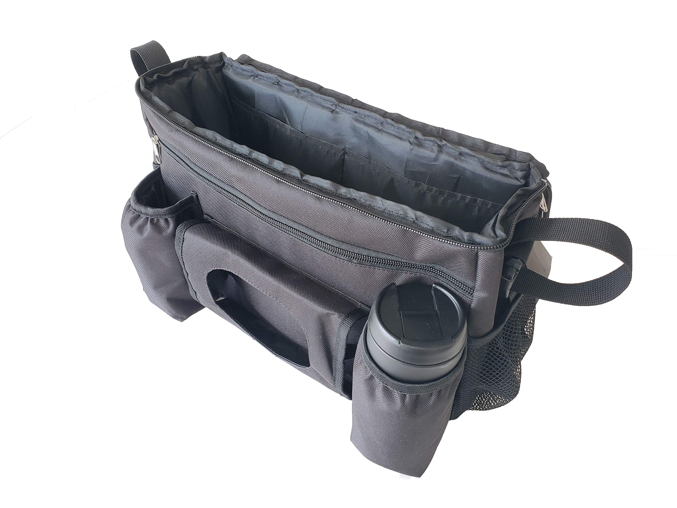 MagMaxi Universal Stroller Organizer, Baby Accessories Large Caddy, with tissues, diapper Bag