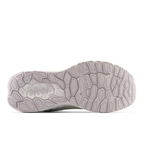 New Balance Women's Fresh Foam X 880 V13, White/Light Silver Metallic/Quartz Grey