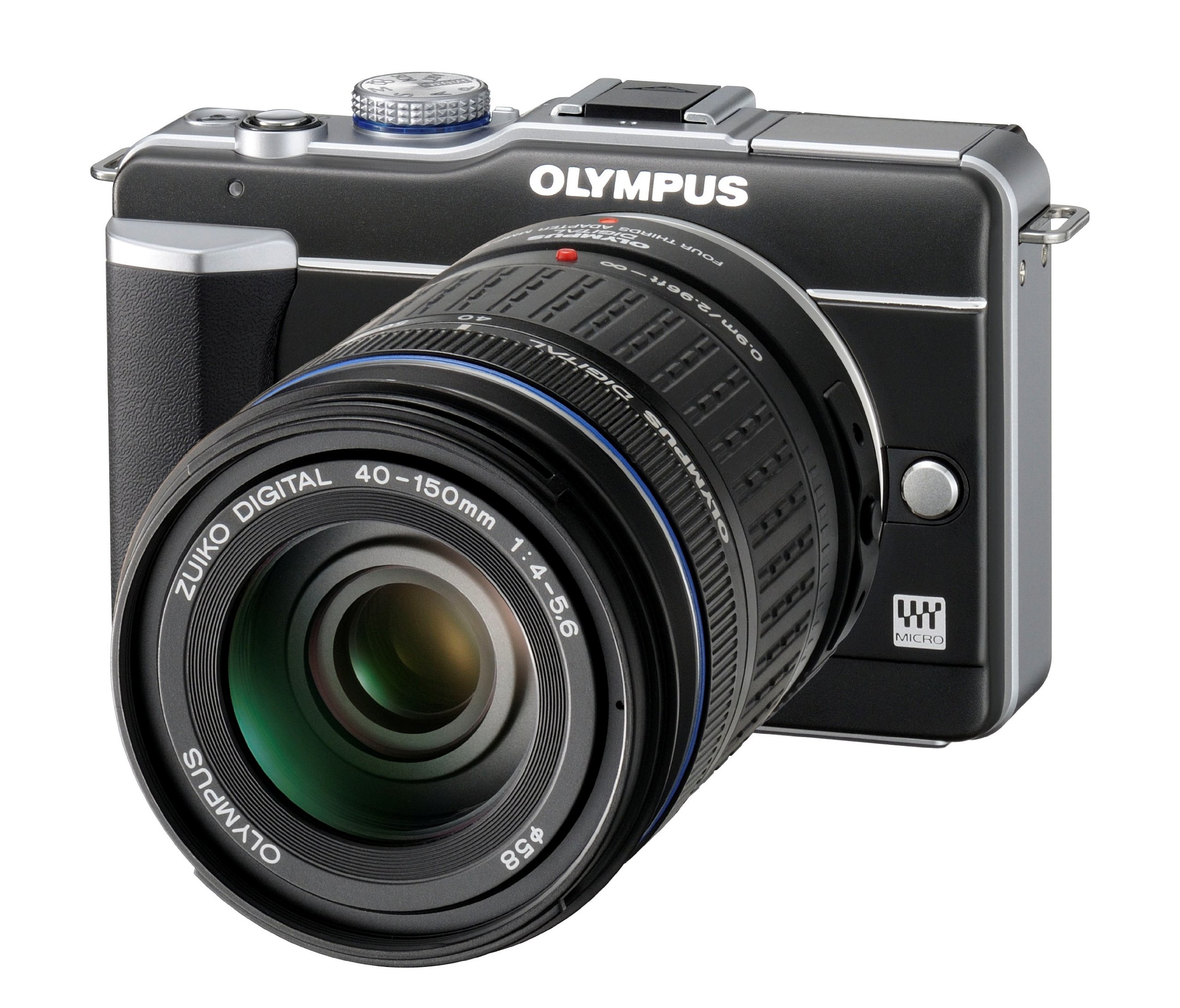 OM SYSTEM OLYMPUS PEN E-PL1 12.3MP Live MOS Micro Four Thirds Mirrorless Digital Camera with 14-42mm f/3.5-5.6 Zuiko Digital Zoom Lens (Champagne Silver)