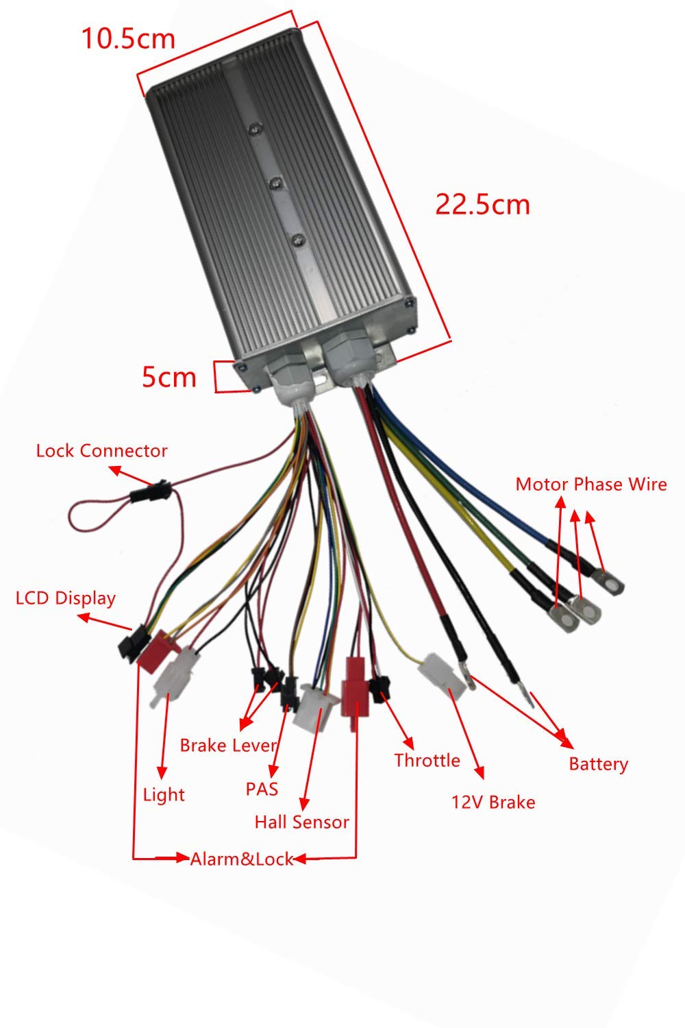 NBPOWER 135mm dropouts e-Bike kit 48V-72V 3000w e Bike Conversion Kit 100km/h Speed 3000W ebike Conversion kit(26inch Rear)