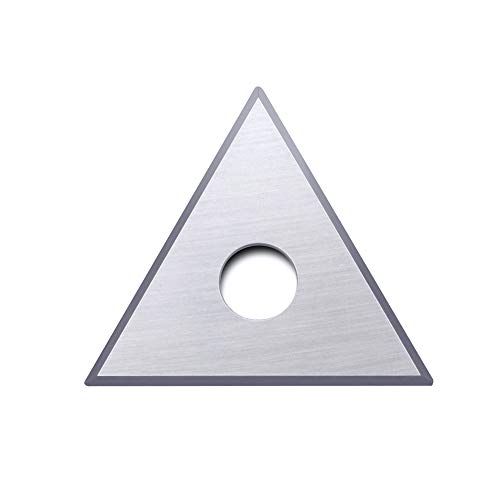 Spealloy Carbide Paint Scraper Replacement Blades Round, Triangular and Drop Shaped Scraper Blades Fits BAHCO 625 Hand-hold Scrapers, for Removing Paint Glue Varnish Rust,3pcs/set