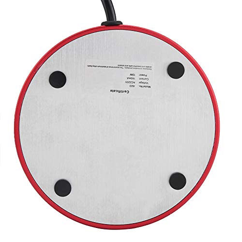 Pasamer Cup Warmer Pad,Electric Cup Warmer Pad Desktop Tea Coffee Milk Mug Heater Coaster Tray 220-240V(01)