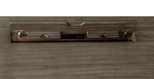 Martin Furniture Writing Desk, Weathered Dove