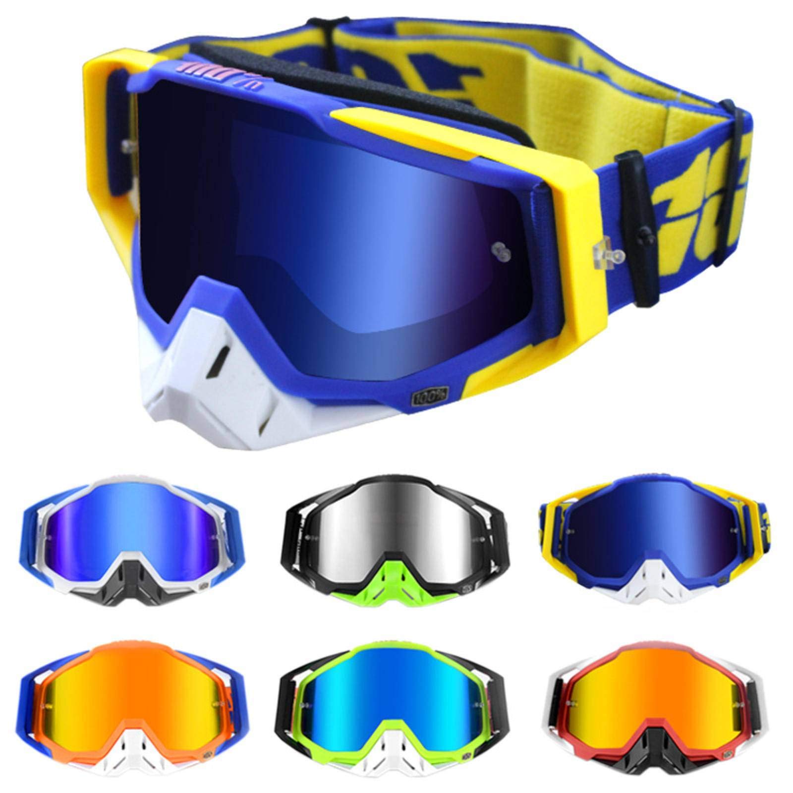 NC Off-Road Helmet Goggles Motorcycle Goggles Ski Glasses Riding Windproof Eyesight Downhill Goggles