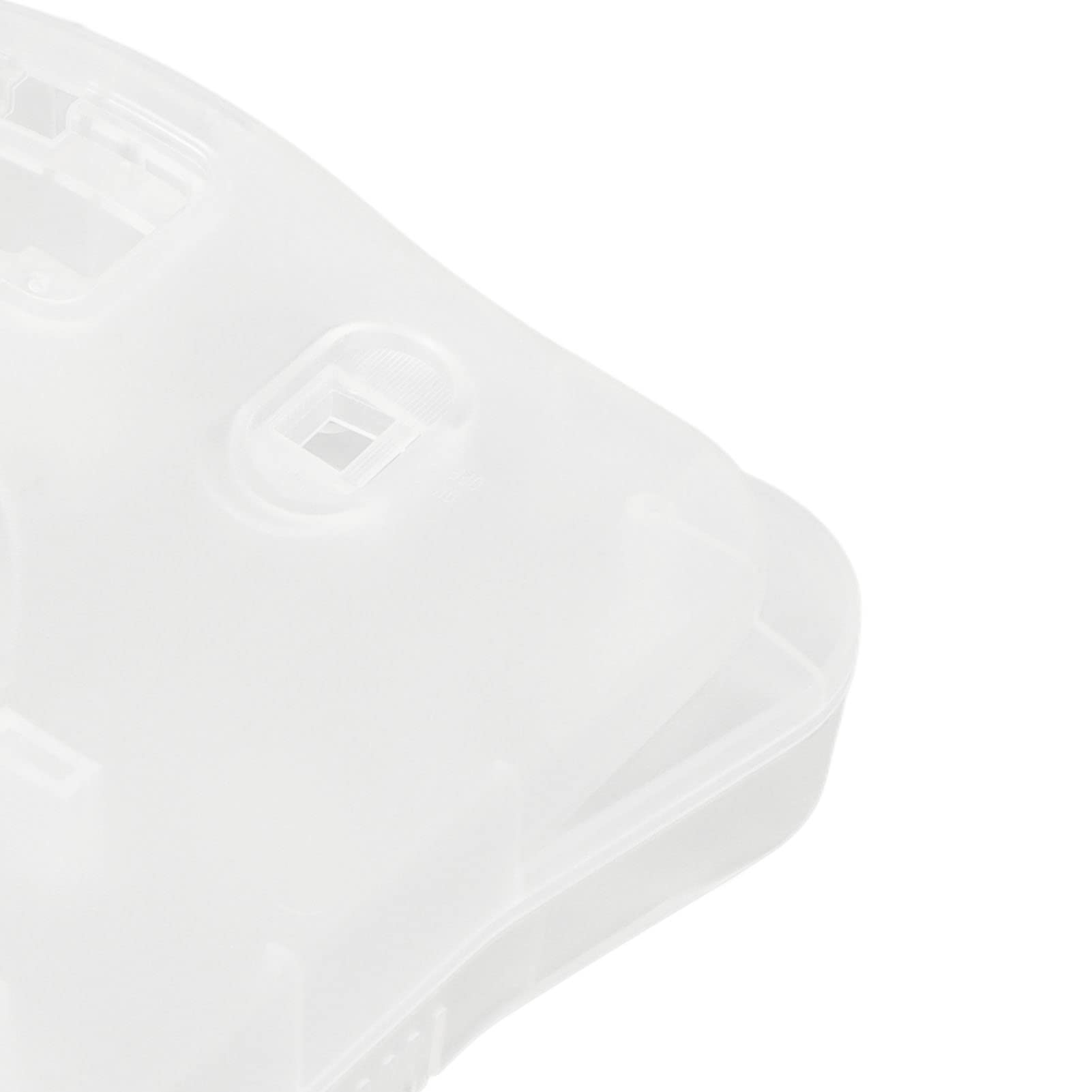 Replacement Translucent Clear Housing Case Multipurpose Retro Video Game Console Shell for N64 Retro Video Game Console