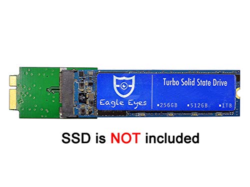 L2 - B+M Key M.2 NGFF SSD Adapter Card Upgraded Kit for Apple MacBook Air 11" A1370 13" A1369 2010 2011