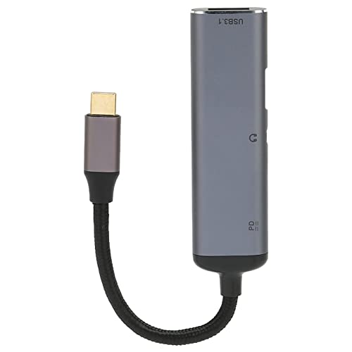 USB C Hub, USB C Adapter, Type C Hub to USB3.1 USB2.0 Adapter, 5 in 1 USB C Docking Station with 4K , PD100W for Mobile Phones, Laptops, Desktop Computers, Tablet
