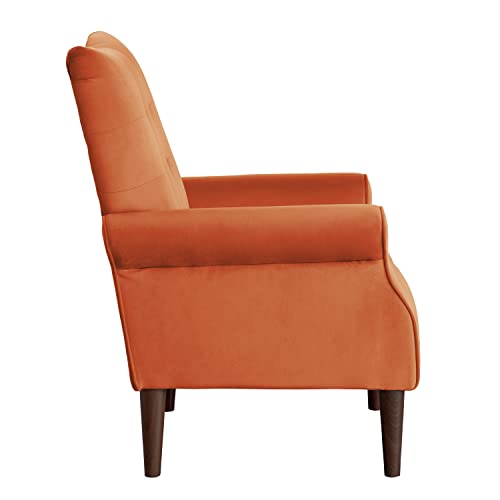 Lexicon Meadow Accent Chair, Orange