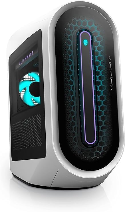 NEWDell Alien.Ware Aurora R15 Gaming Desktop 13th Gen Intel i9 13900KF 24-Core 64GB RAM 2TB SSD GeForce RTX 4090 Wi-Fi 6 Win 11 1350W PSU Liquid Cooling 【White Clear Side Panel 】