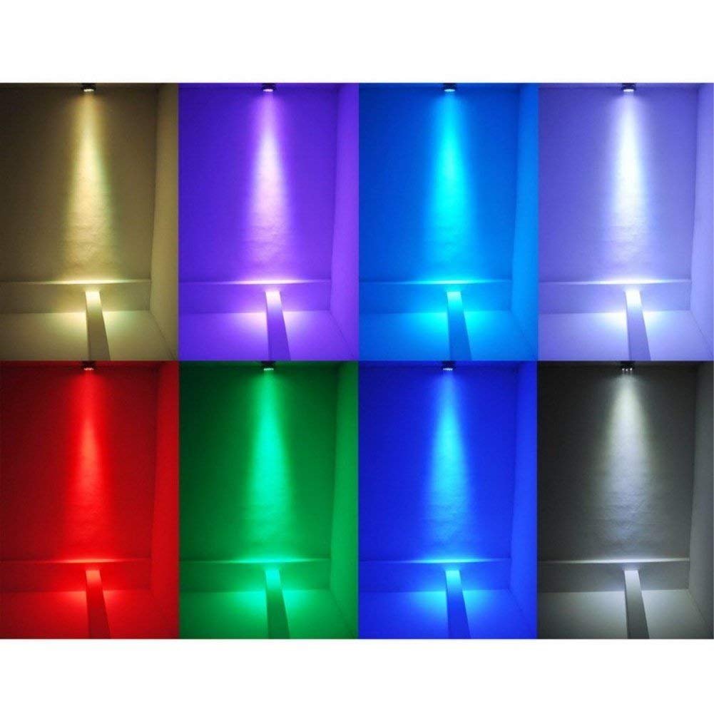 LED Stage Lights XPCLEOYZ 54x3W LED Par Light RGBW 162Watt DMX 512 Stage Lighting for Home Party Wedding DJ Show Club Concert Dance Floor Lighting - 4 Pack β¦ (8PCS)