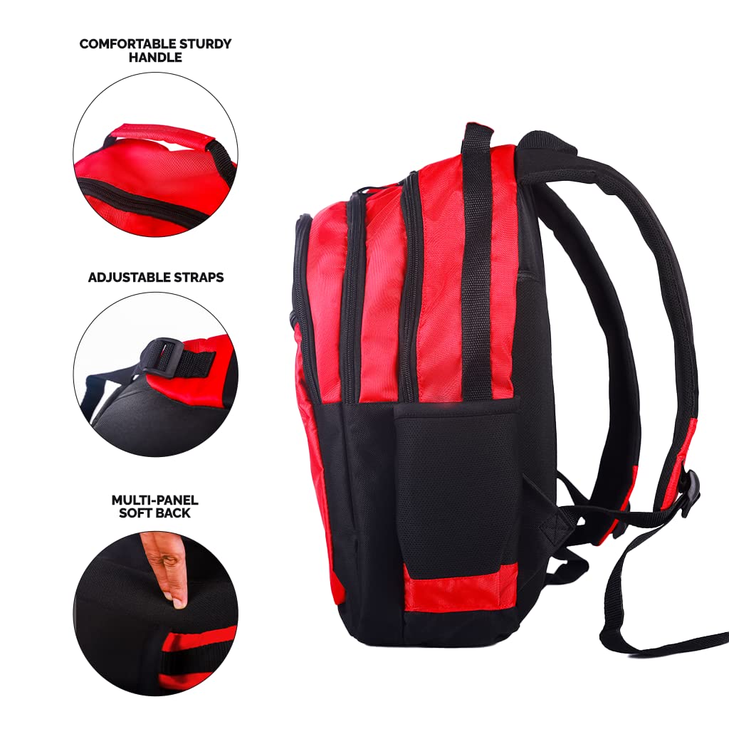 Mintra Sports Backpacks (Essential I, Haute Red)