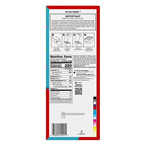KIT KAT Birthday Cake Flavored Creme with Sprinkles, Bulk, Individually Wrapped Wafer Candy Bars, 1.5 oz (24 Count)