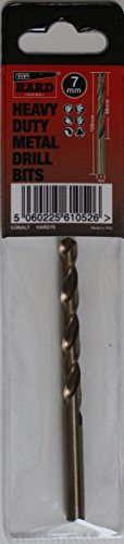 TTP HARD drills Bit 7mm 1 X Metric Drill Bit Cobalt for Drilling Harder Metals Stainless Chrome Aluminum Cast Iron