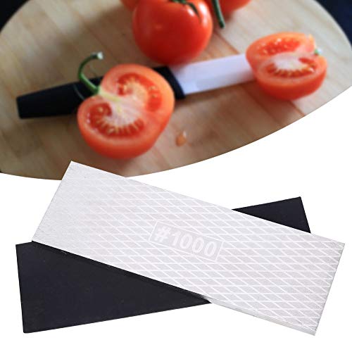 Whetstone Knife Sharpener Whetstone Sharpening Stone with Anti Slip Mat Double Sided 400β1000 Grits Sharpening Stone without Burrs